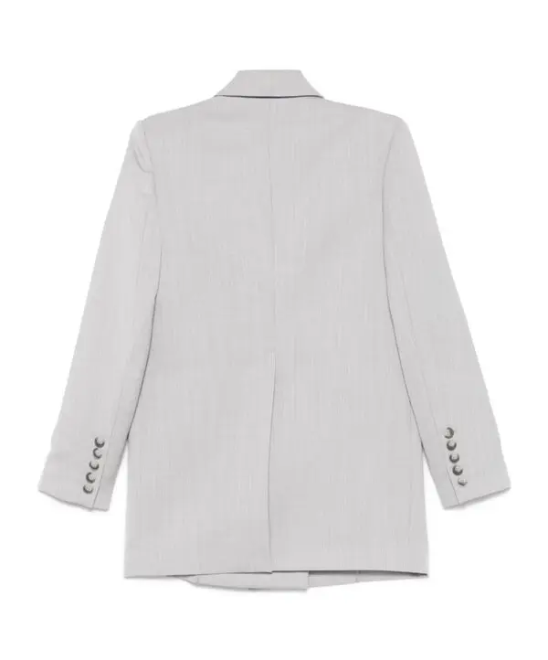 Alex Perry Long-sleeved Double-breasted Suit Coat