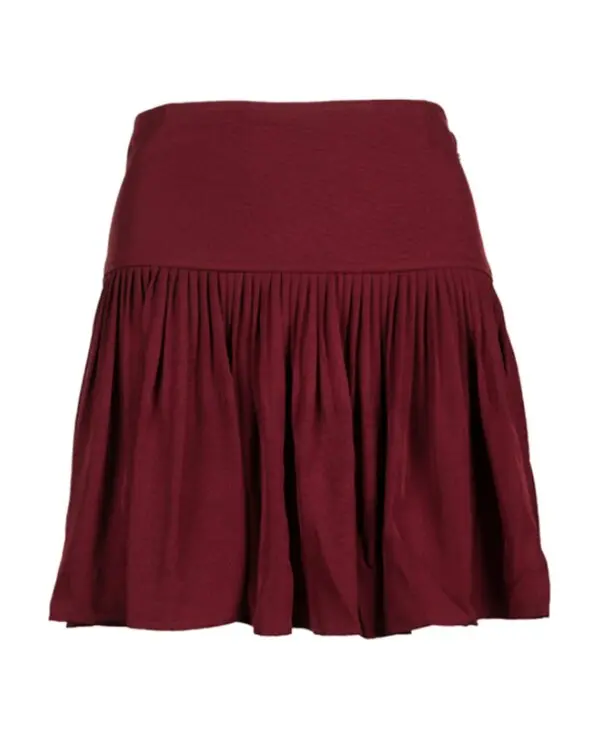 Isabel Marant Étoile Pleated Skirt - Red