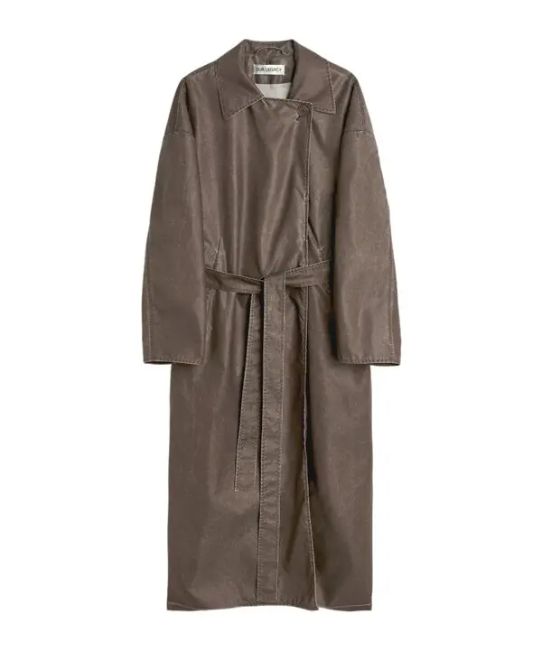 Our Legacy Belted Court Coat - Brown