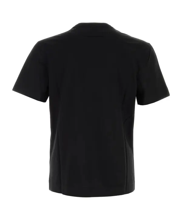 Zegna Short-sleeved Crewneck T-shirt - Black