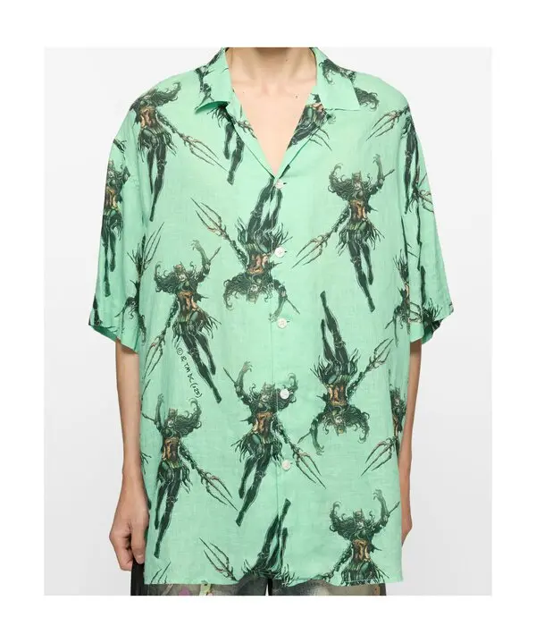 Acne Studios Cartoon-print Shirt