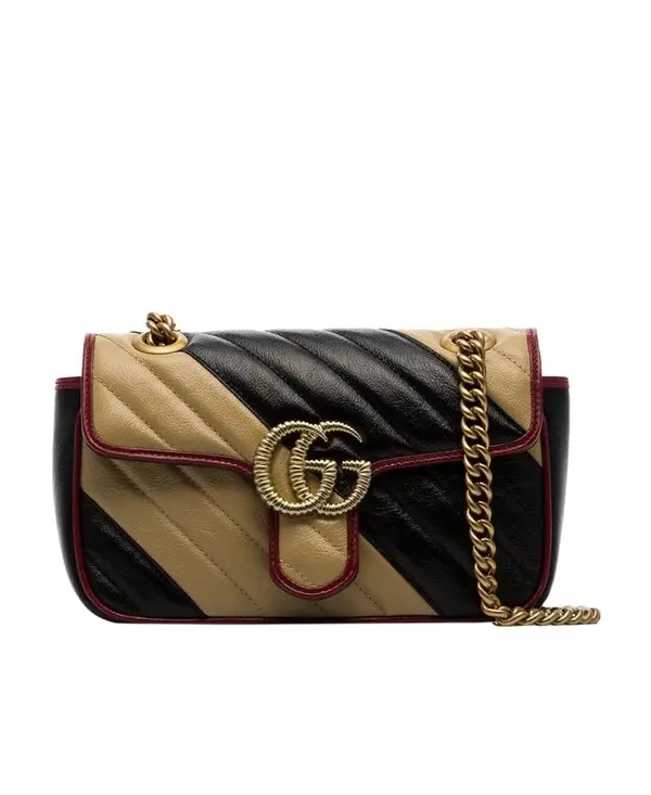 Gucci Gg Marmont Shoulder Bag - Green