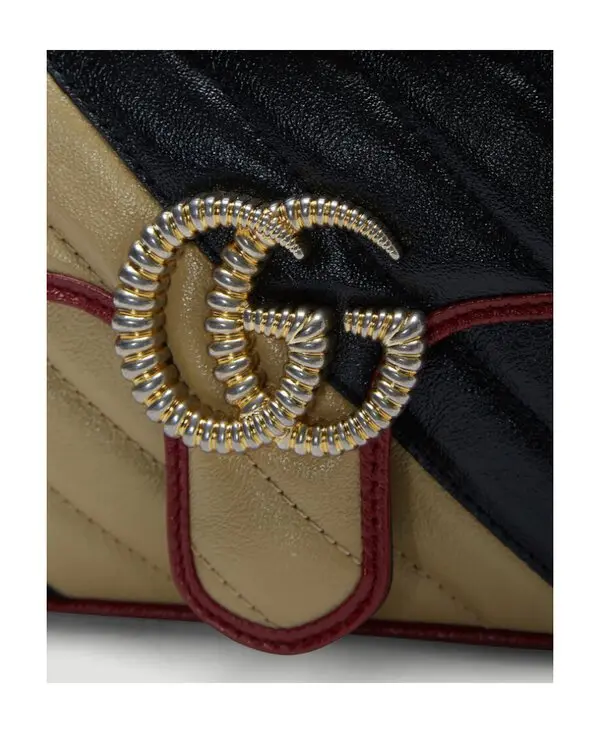 Gucci Gg Marmont Shoulder Bag - Green