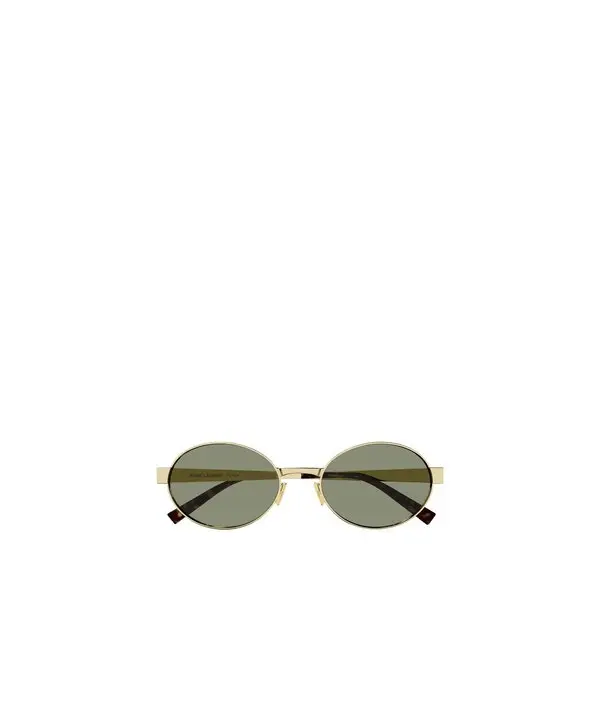 Saint Laurent Oval Sunglasses - Gray