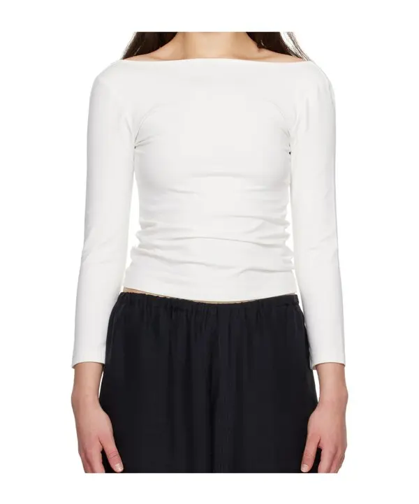 ST. AGNI Long-sleeved T-shirt - White
