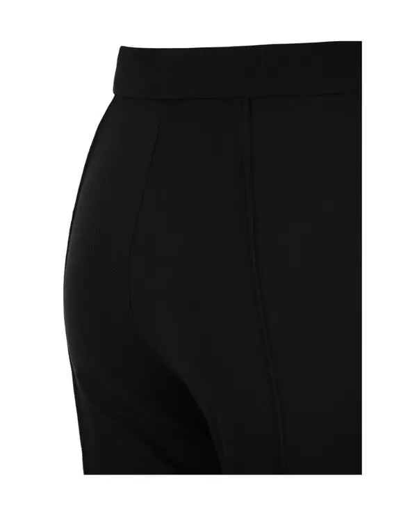 Max Mara High-waisted Slim-cut Trousers With Elastic Belt