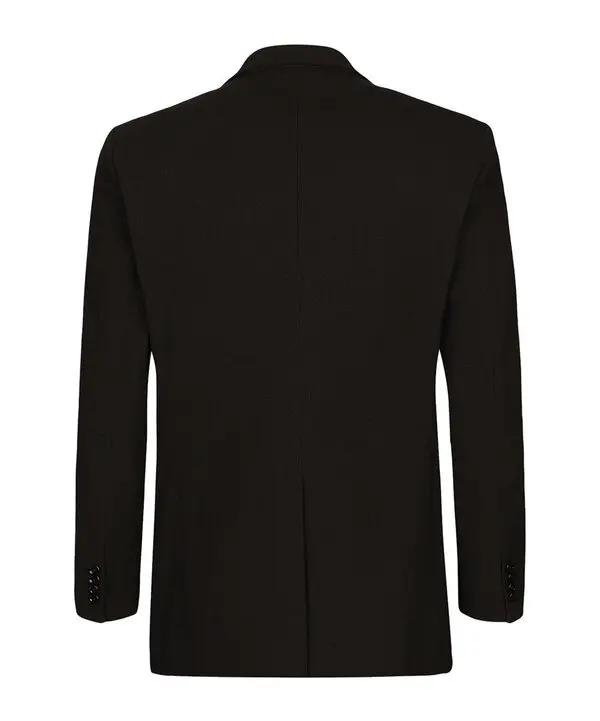 Dolce & Gabbana Dolce Gabbana Logo Embroidered Tailored Blazer