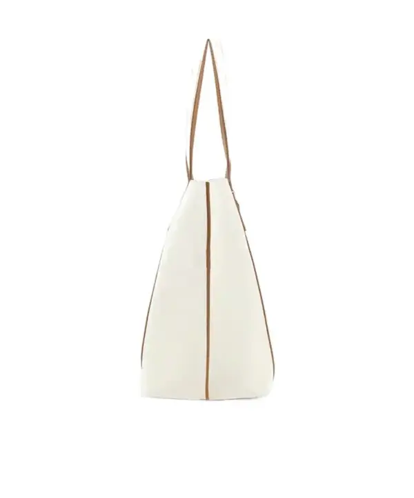 Hogan Hanging Accent Top Handle Bag - White