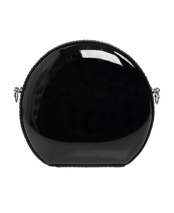 VIVIENNE WESTWOOD Orb Plaque Leather Satchel Bag