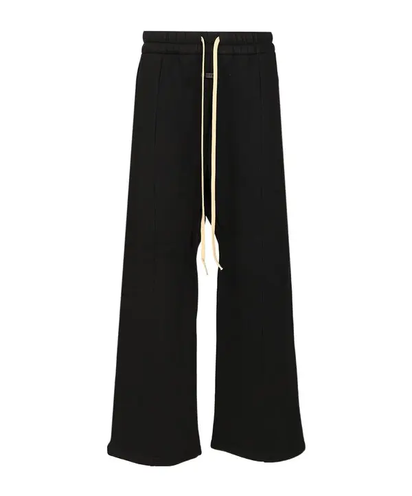 Fear Of God Drawstring Wide Leg Sweatpant - Black