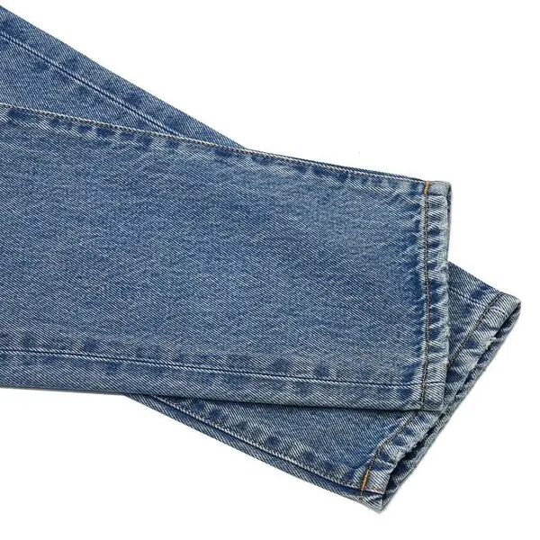 Saint Laurent Mid-rise Slim Fit Jeans With Distressed Finish