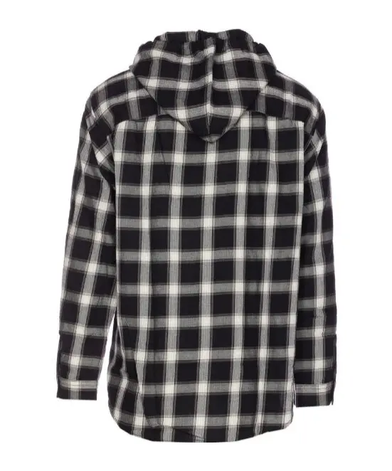 DIESEL® Logo Embroidered Checked Shirt