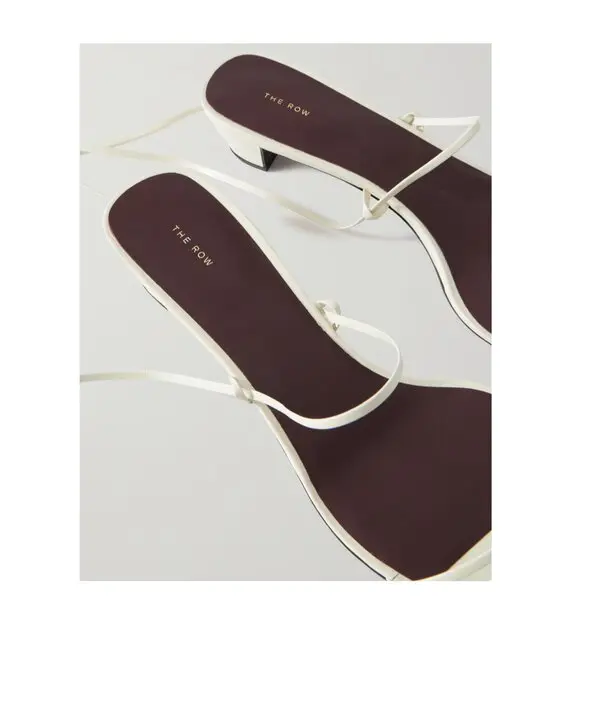 THE ROW Graphic High-heeled Sandals