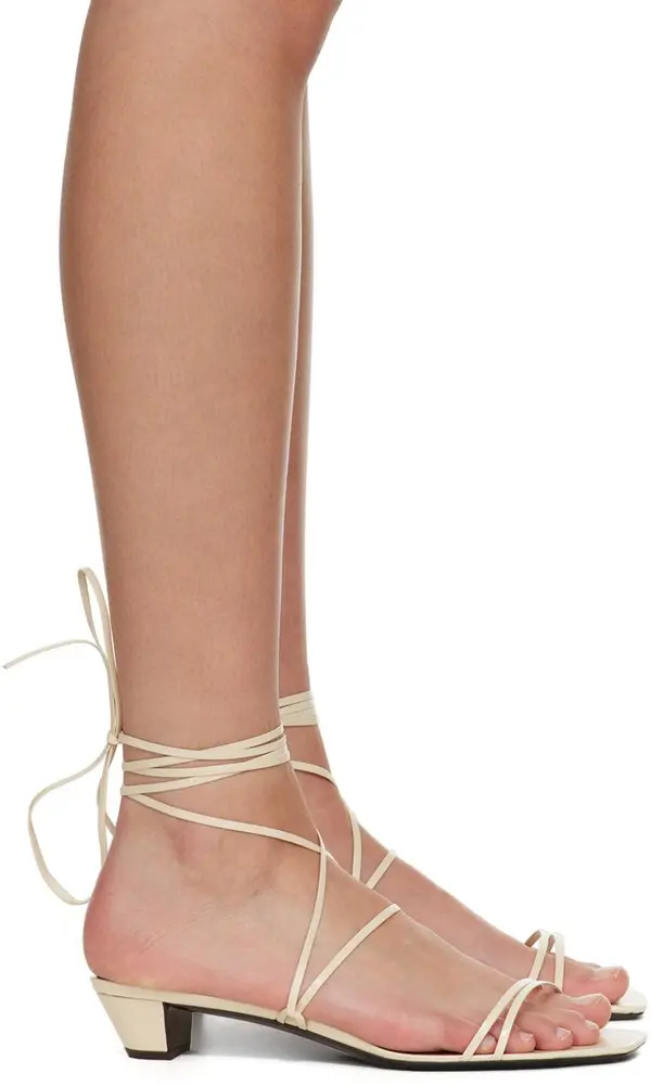 THE ROW Graphic High-heeled Sandals