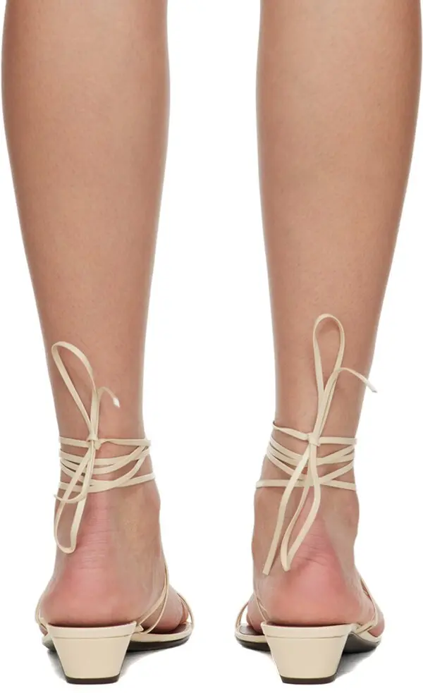 THE ROW Graphic High-heeled Sandals