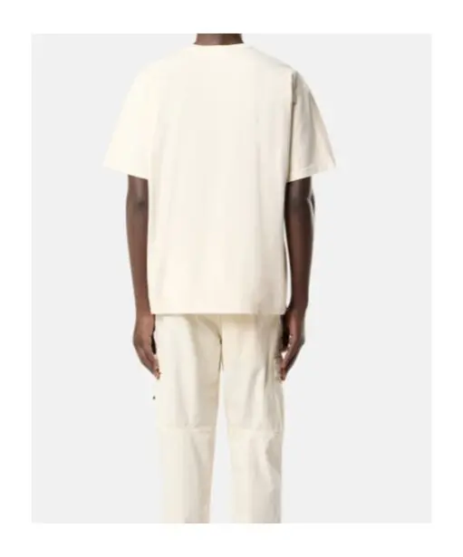 Stone Island Regular-fit T-shirt With Chest Pocket - Ivory