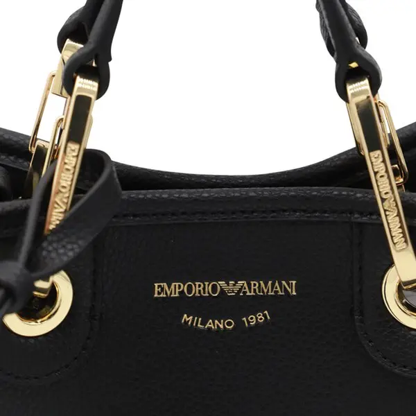 Emporio Armani Top Handle Shoulder Bag With Logo Detail