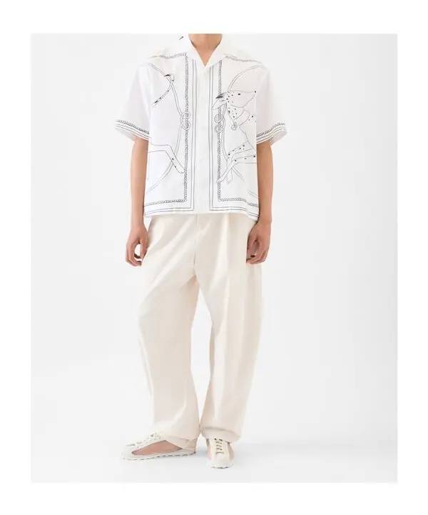 Jacquemus The Jean Short-sleeve Shirt - White