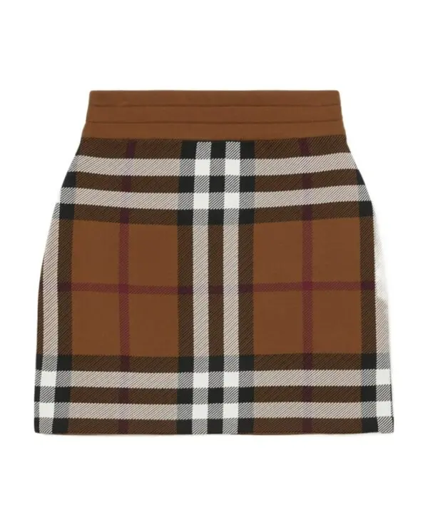 Burberry Vintage Check A-line Mini Skirt