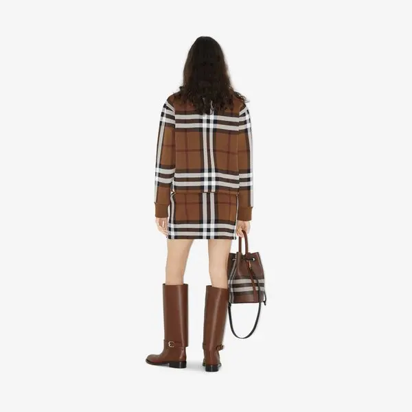 Burberry Vintage Check A-line Mini Skirt