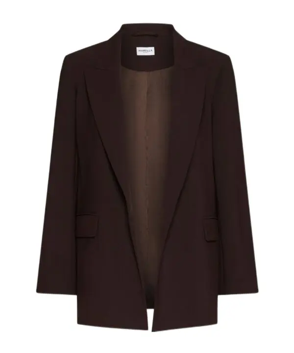 Marella Stretch Blazer With Notched Lapel
