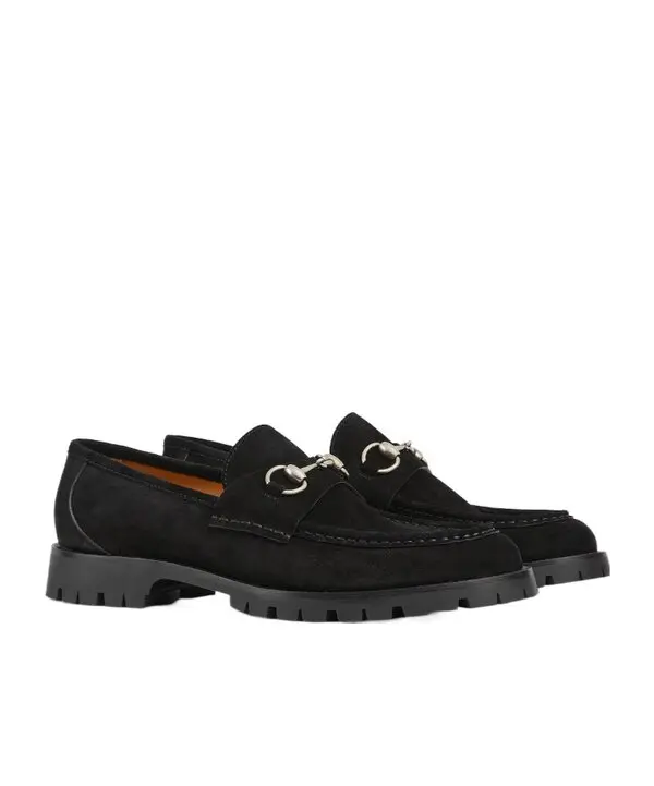 Gucci Horsebit Loafers With Lug Sole