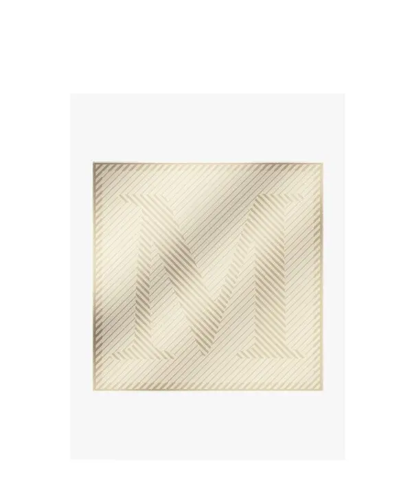 Max Mara Frayed Edge Scarf - Nude