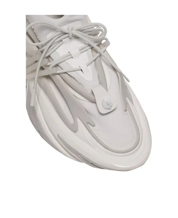 Balmain Unicorn Lace-up Sneakers - White