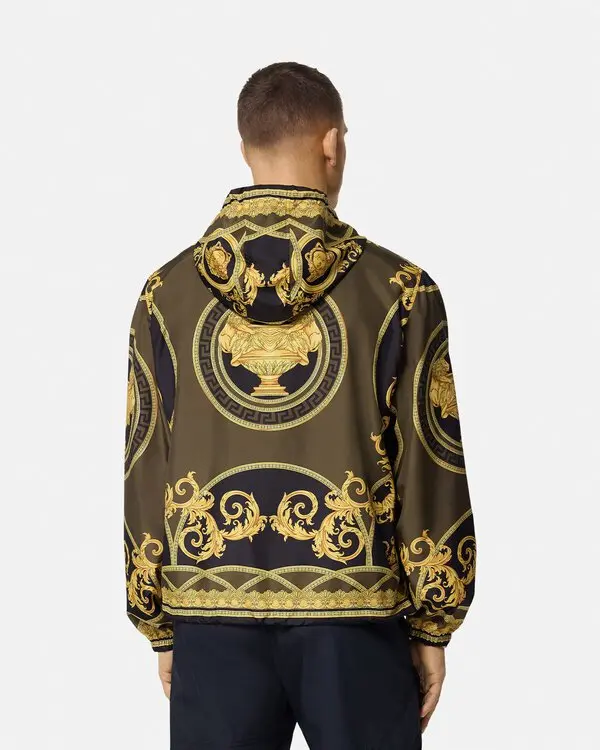 Versace La Coupe Des Dieux Hooded Windbreaker