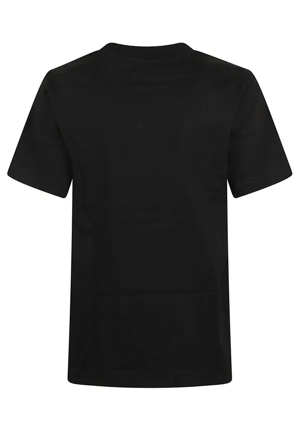 Burberry Check Cursive Logo T-shirt