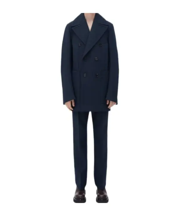 Bottega Veneta Curved Shape Double Coat
