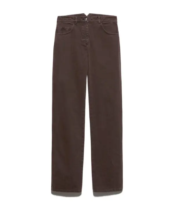 MAXCO. Straight Leg Cotton-drill Trousers