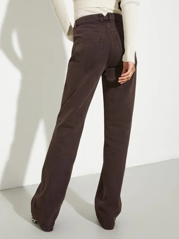 MAXCO. Straight Leg Cotton-drill Trousers