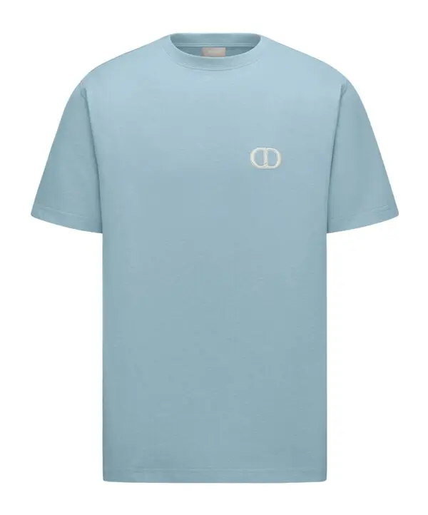 Dior Cd Icon T-shirt, Relaxed Fit - Blue