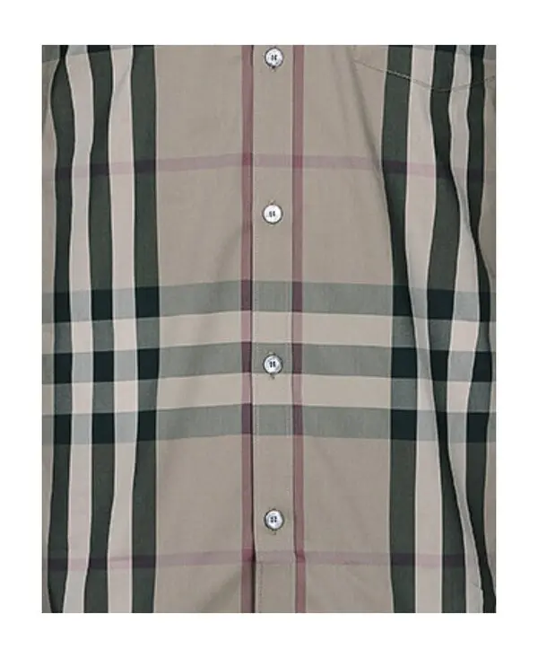 Burberry Buckle Plaid Shirt