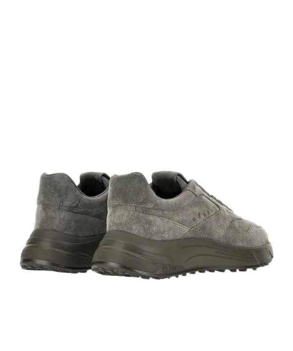 Hogan Hyperlight Suede Low-top Sneakers - Grey