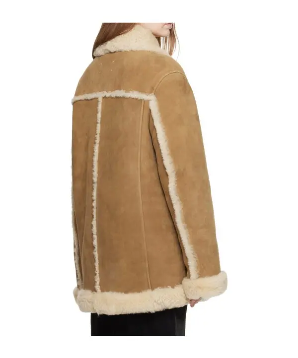 MAISON MARGIELA Shearling Caban Jacket