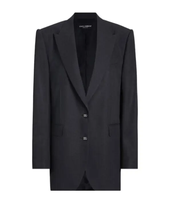 Dolce & Gabbana Single-breasted Blazer With Peak Lapel