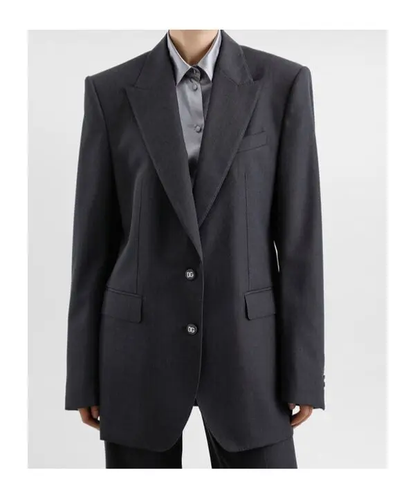 Dolce & Gabbana Single-breasted Blazer With Peak Lapel
