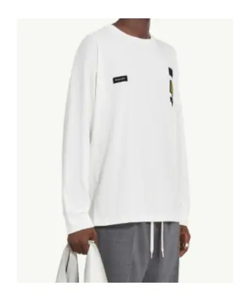 MAISON MARGIELA Logo Patch Crewneck T-shirt