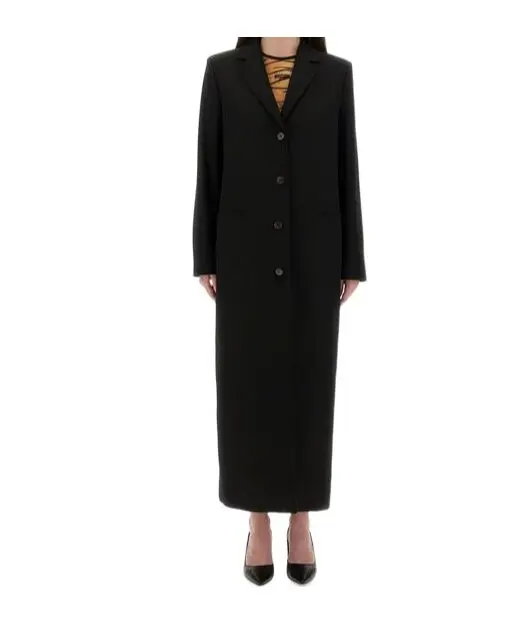 Moschino Long Tailored Buttoned Coat