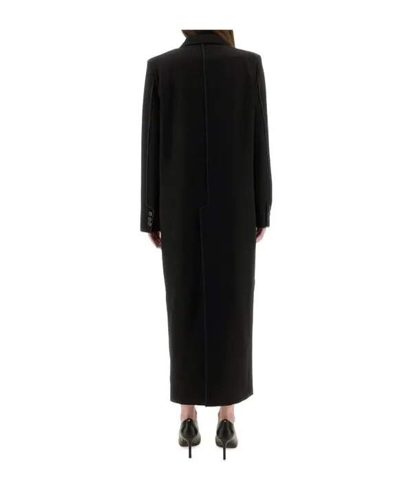 Moschino Long Tailored Buttoned Coat