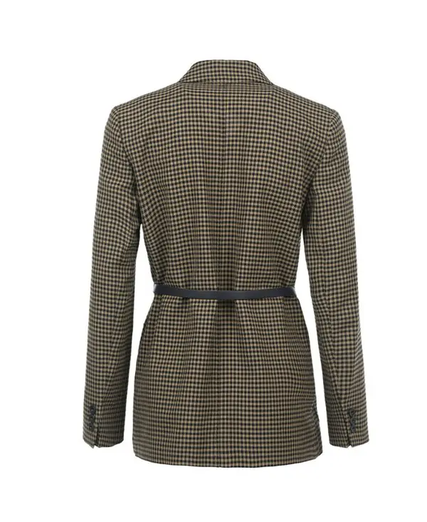 Max Mara Single-breasted Belted Blazer