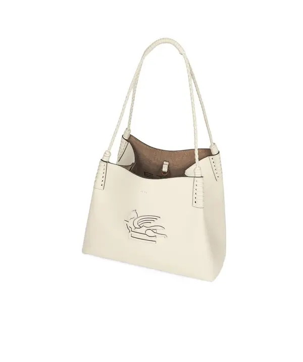 Etro Small Libra Tote Bag - Beige