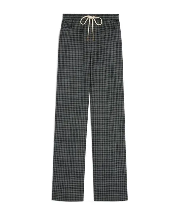 Celine Wool Straight-leg Jogging Pants