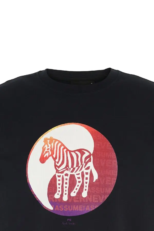 Paul Smith Zebra-print Short-sleeve T-shirt