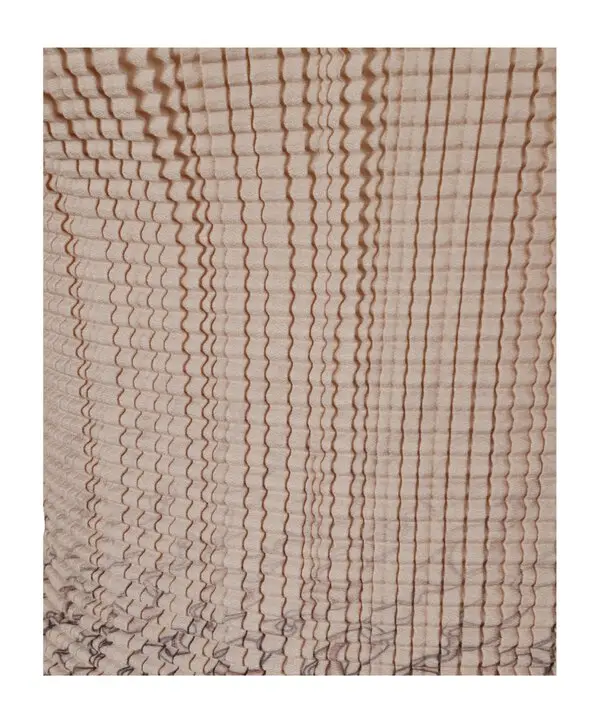 Herno Short Sleeve Textured Fitted Top - Nude