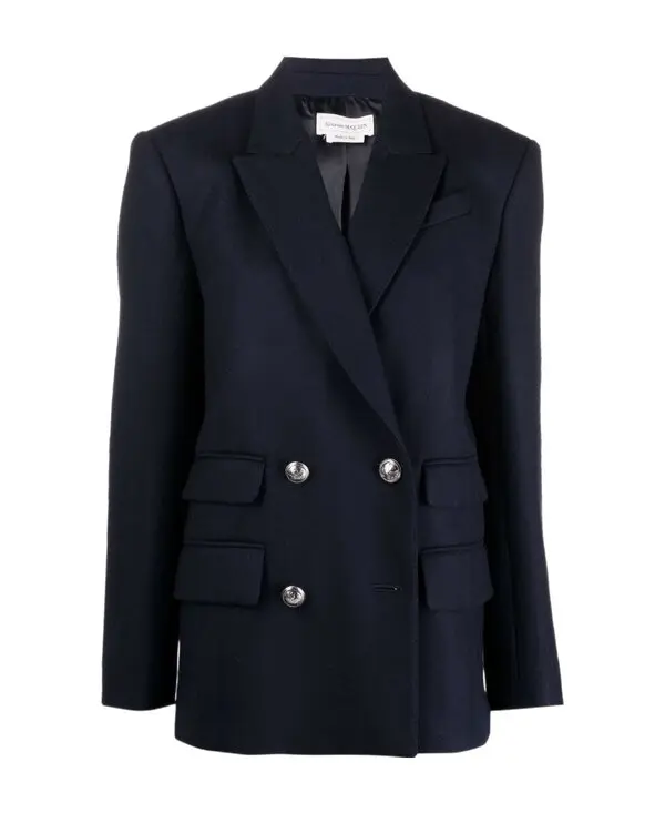 Alexander McQueen Double Breasted Blazer