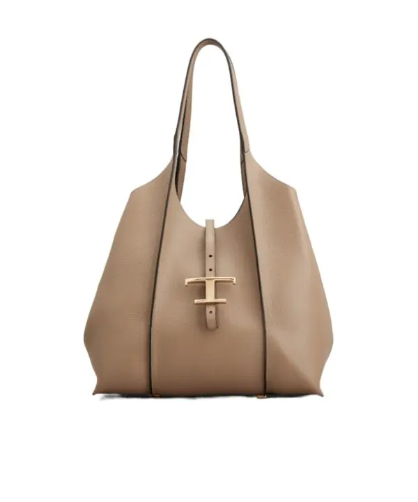 TOD'S Timeless Small Shopping Bag - Brown