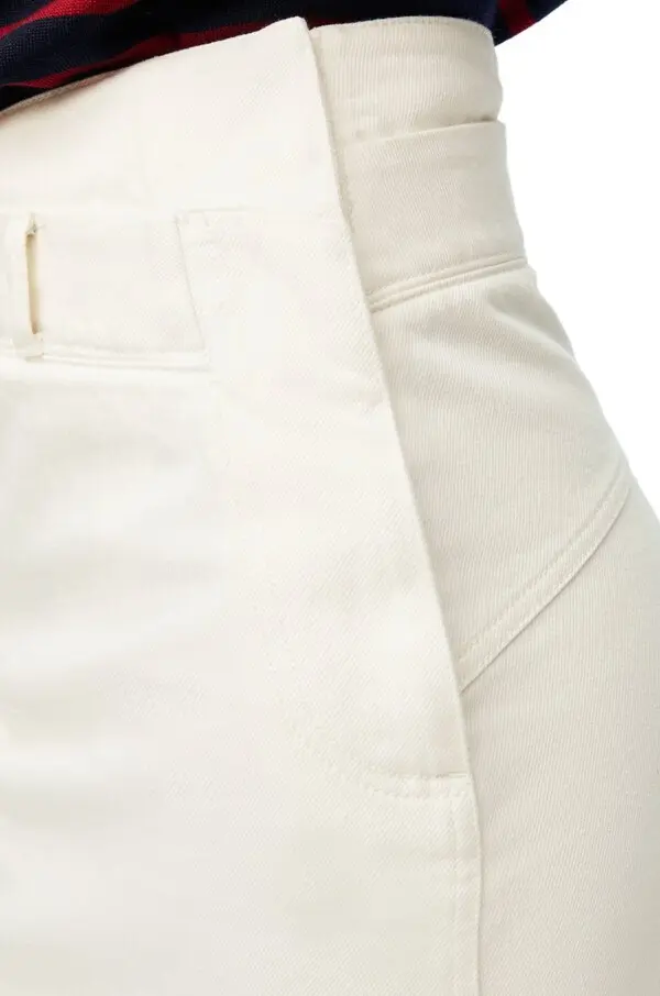 Loewe Deconstructed Denim Skirt